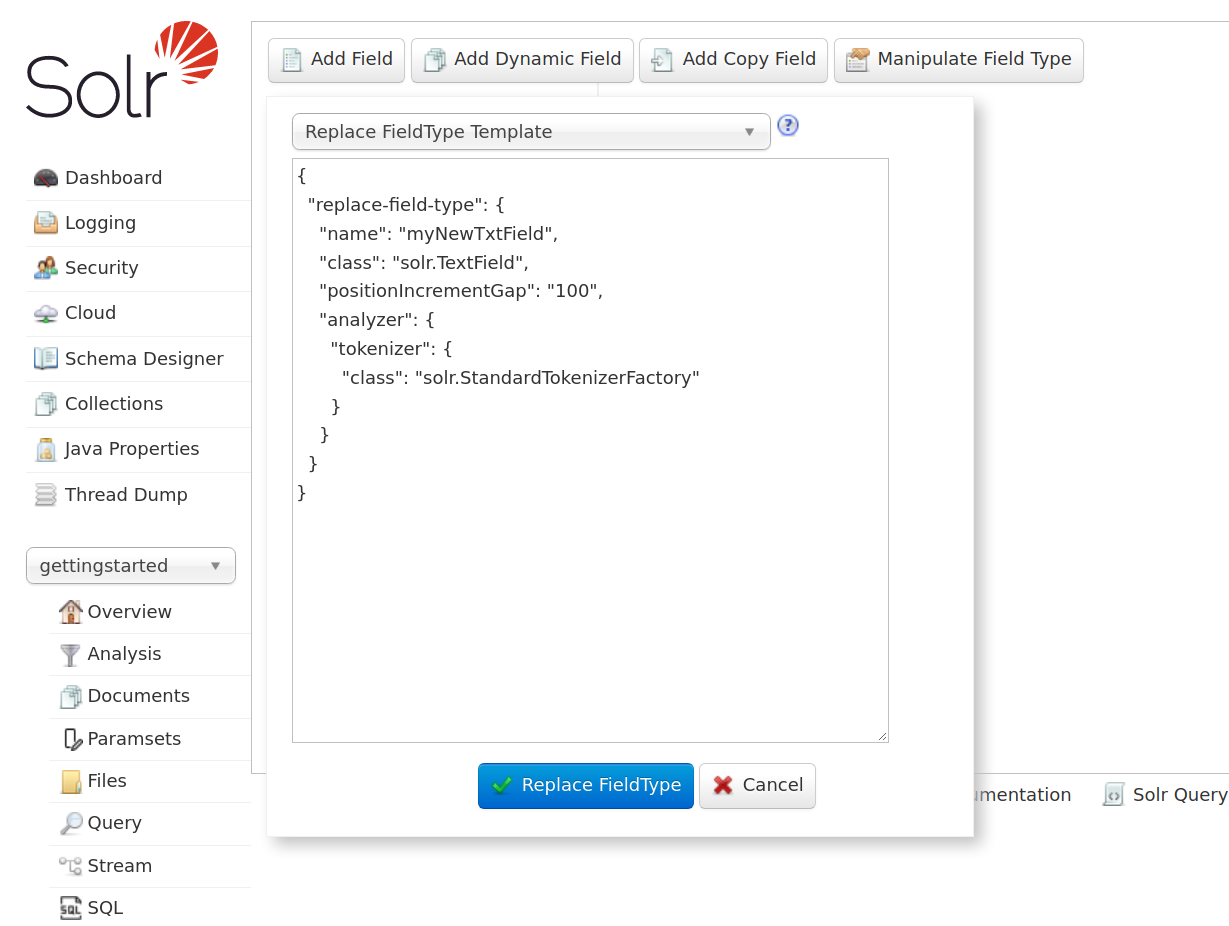 [Solr]Admin UIでフィールドタイプの編集をできるようになった | SPLOUT BLOG
